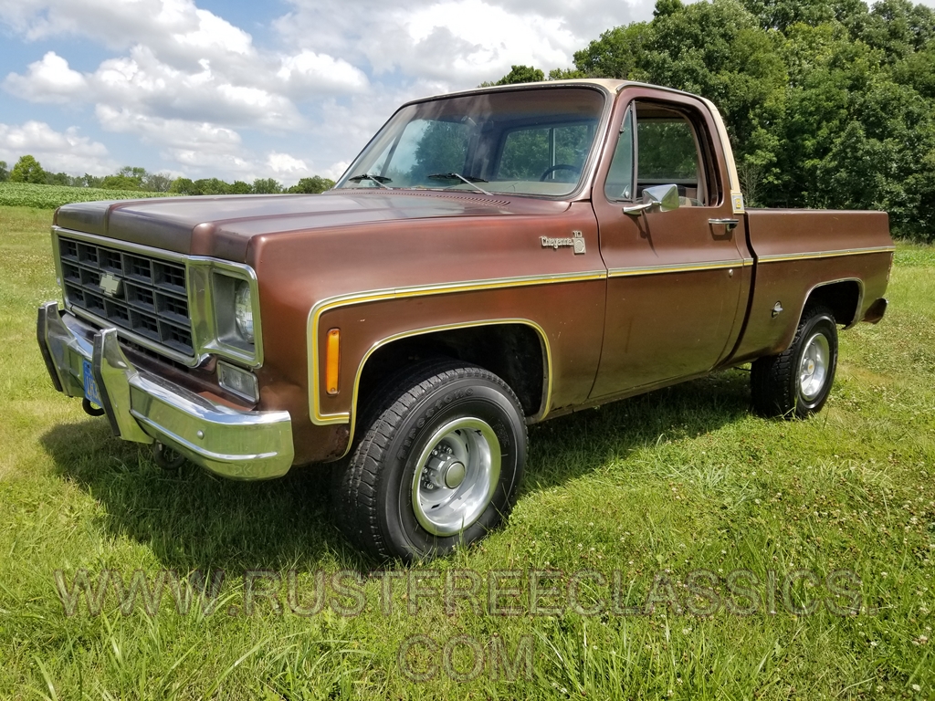 77 K10 Short Bed SWB Cheyenne 4x4 1977 Chevy